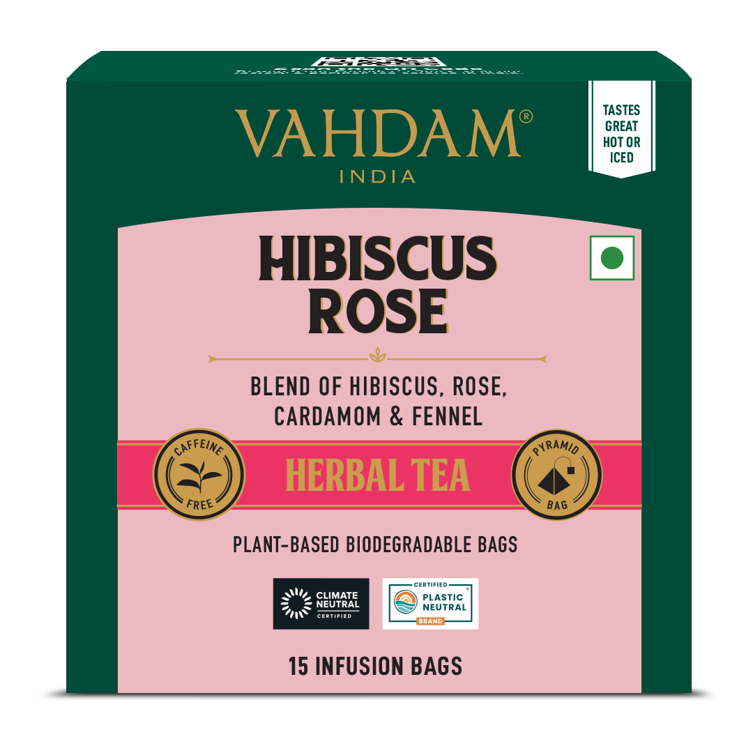 Buy Hibiscus Rose Herbal Tea Online @ Best Prices in India